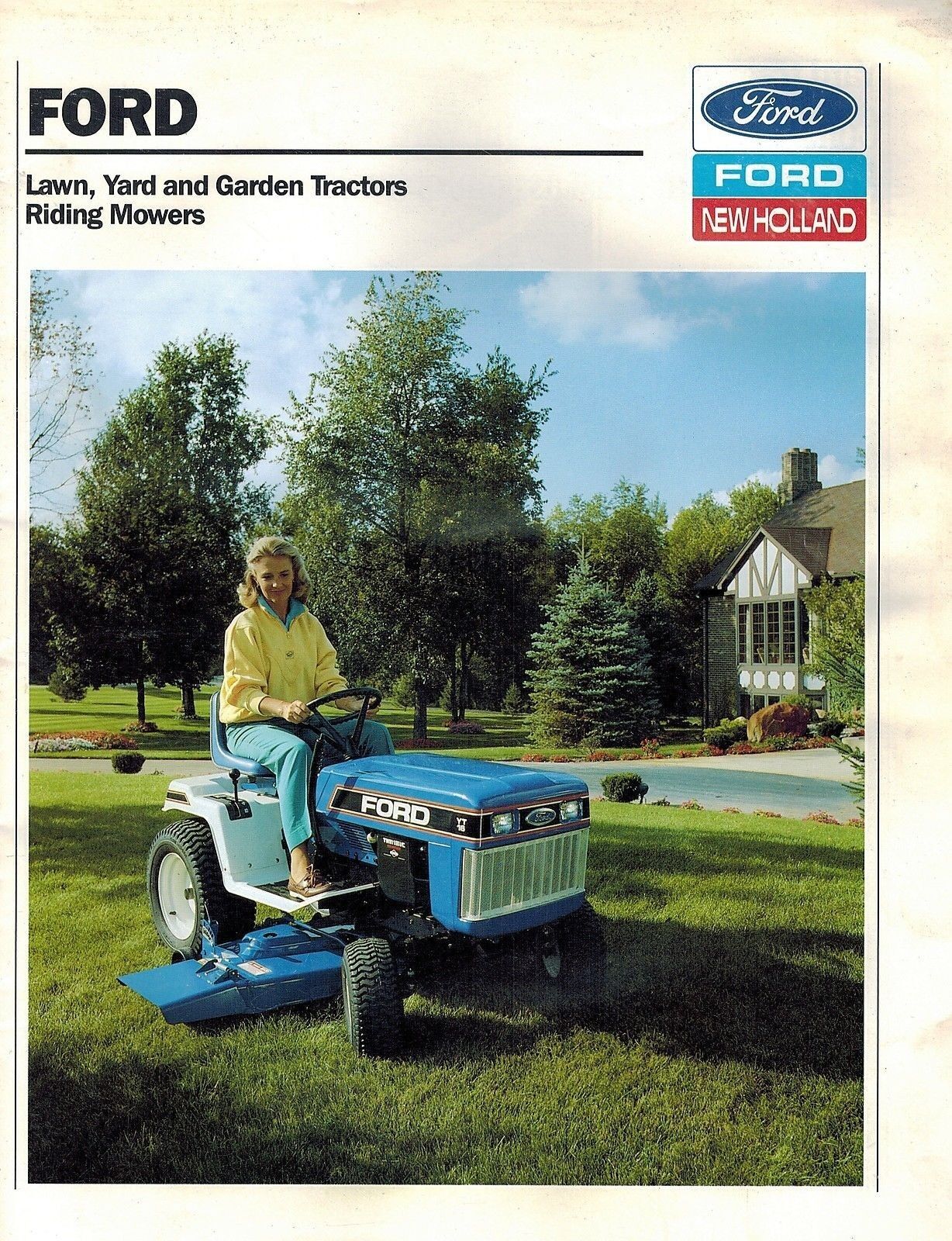 Ford Lawn and Garden Tractors - Joy of Mowing